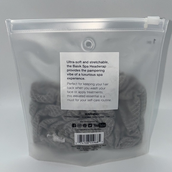 the Basik Edition | Accessories | The Basik Edition Spa Headwrap | Poshmark